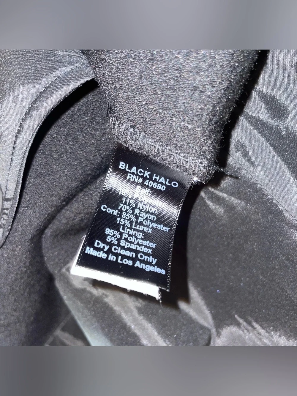 Black Halo | Dresses | Black Halo Eve By Laurel Berman Size 6 Strapless ...